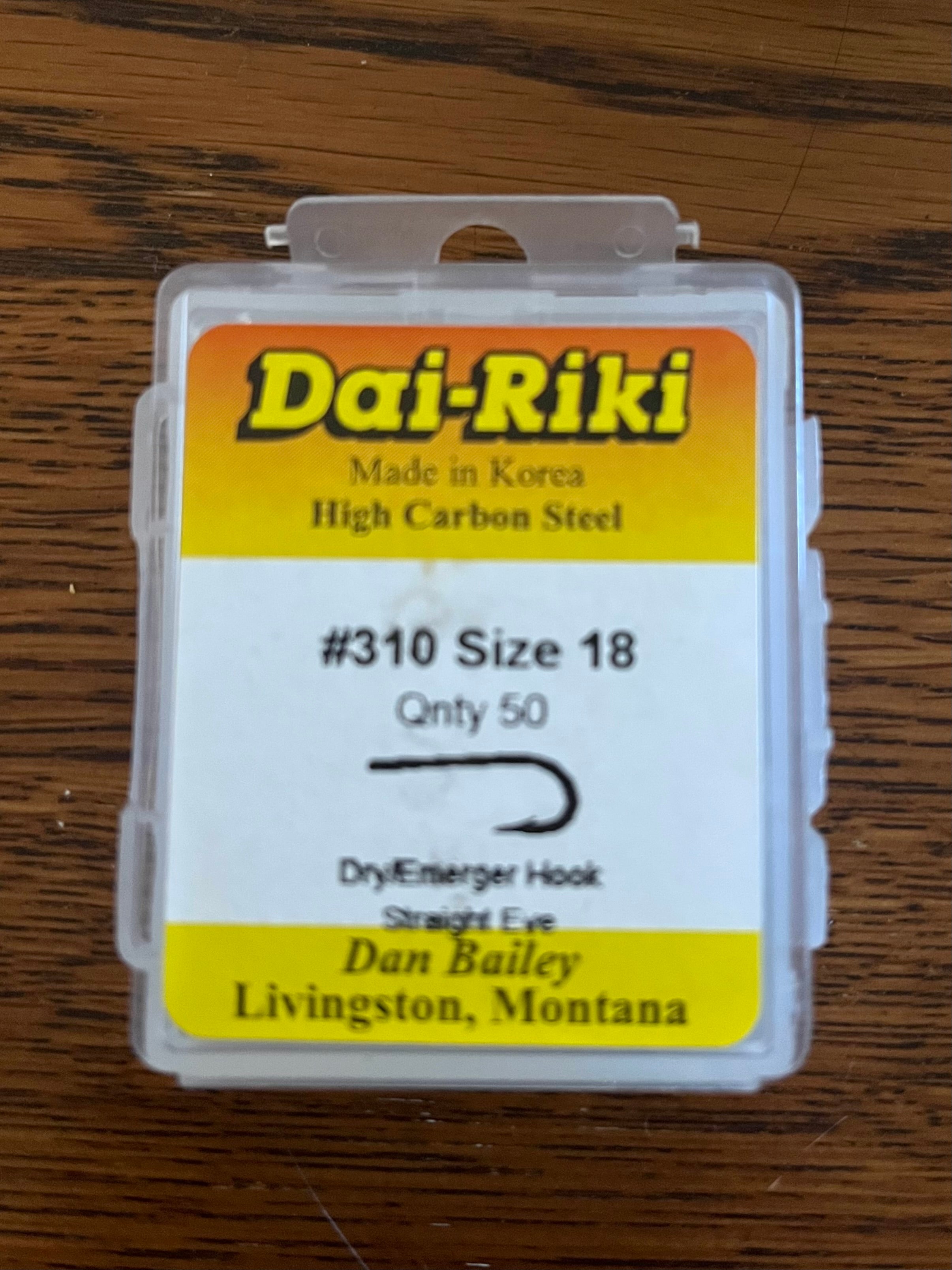 Dai-Riki - #310 - Dry Emerger Hook – BLUE HALO FLY COMPANY